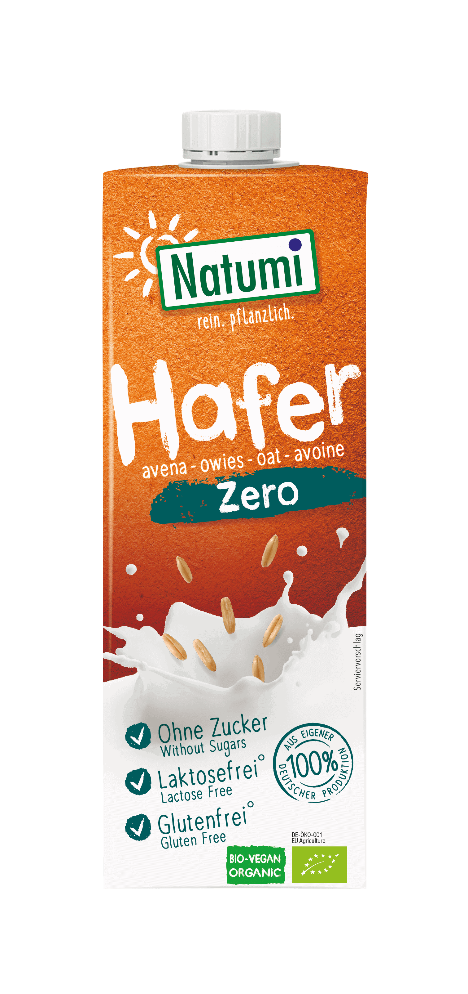 Natumi präsentiert die neuen Hafer Drinks Zero und Kokos - vegconomist ...
