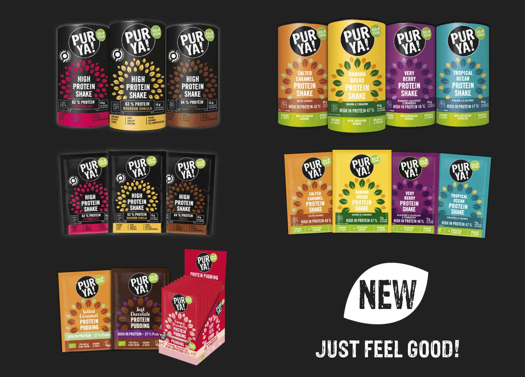 PURYA! launcht zum Veganuary 10 neue pflanzliche Proteinprodukte ...