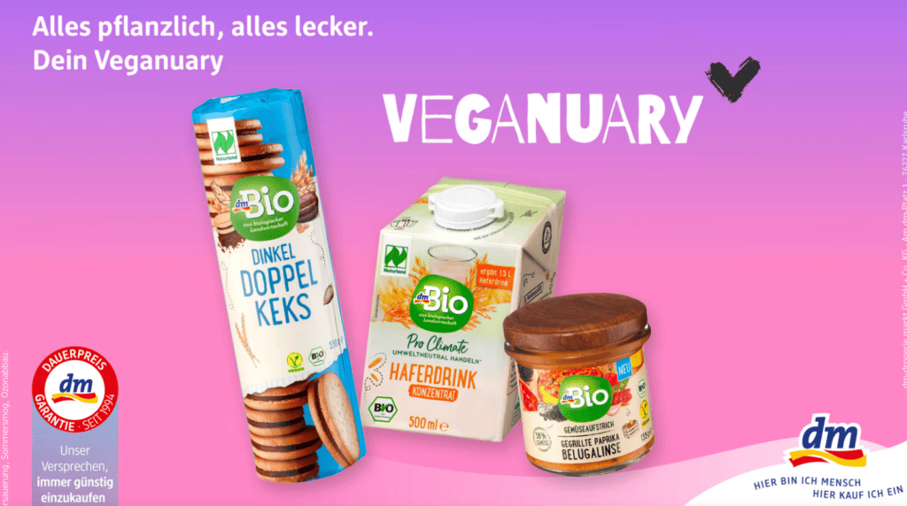 Lecker und vegan in das neue Jahr starten – mit dmBio im Veganuary ...